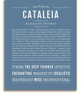 Cataleia Personalized Name Meaning Art Prints – Name Stories