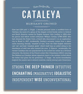 Cataleya | Name Art Print – Name Stories
