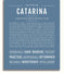 Catarina | Name Art Print – Name Stories
