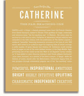 Catherine | Name Art Print – Name Stories