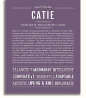 Catie | Name Art Print – Name Stories
