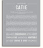 Catie | Name Art Print – Name Stories