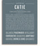 Catie | Name Art Print – Name Stories