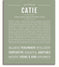 Catie | Name Art Print – Name Stories