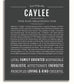 Caylee | Name Art Print – Name Stories
