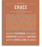 Chace | Name Art Print – Name Stories