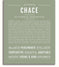 Chace | Name Art Print – Name Stories