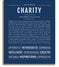 Charity | Name Art Print – Name Stories