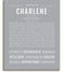 Charlene | Name Art Print – Name Stories