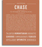 Chase | Name Art Print – Name Stories