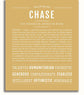 Chase | Name Art Print – Name Stories