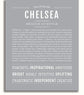 Chelsea | Name Art Print – Name Stories
