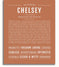 Chelsey Personalized Name Meaning Art Prints – Name Stories
