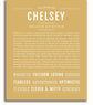 Chelsey | Name Art Print – Name Stories