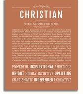 Christian Personalized Name Meaning Art Prints – Name Stories