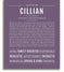 Cillian Personalized Name Meaning Art Prints – Name Stories