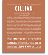 Cillian | Name Art Print – Name Stories