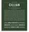 Cillian Personalized Name Meaning Art Prints – Name Stories