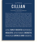 Cillian Personalized Name Meaning Art Prints – Name Stories