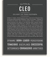 Cleo | Name Art Print – Name Stories