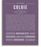 Colbie | Name Art Print – Name Stories