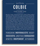 Colbie | Name Art Print – Name Stories