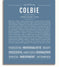 Colbie | Name Art Print – Name Stories