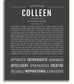 Colleen | Name Art Print – Name Stories