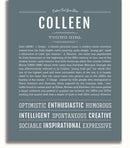 Colleen | Name Art Print – Name Stories