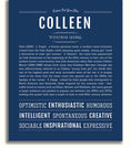 Colleen | Name Art Print – Name Stories