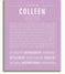 Colleen | Name Art Print – Name Stories