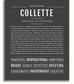 Collette | Name Art Print – Name Stories