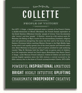 Collette | Name Art Print – Name Stories