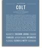 Colt | Name Art Print – Name Stories