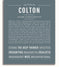 Colton | Name Art Print – Name Stories