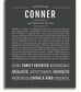 Conner | Name Art Print – Name Stories