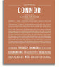 Connor | Name Art Print – Name Stories
