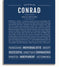 Conrad | Name Art Print – Name Stories