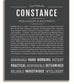 Constance | Name Art Print – Name Stories