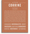 Corrine | Name Art Print – Name Stories