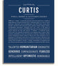 Curtis | Name Art Print – Name Stories