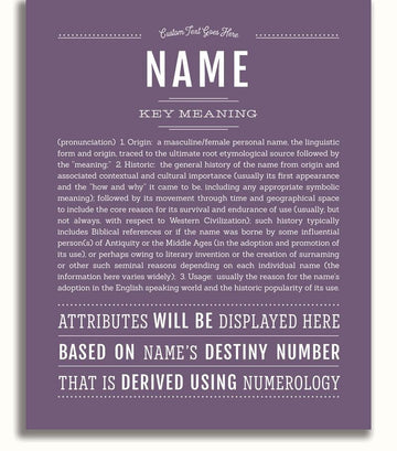 Unique Personalized Gifts | Name Meaning Art and Prints | Name Stories