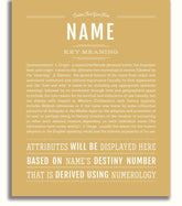 Unique Personalized Gifts | Name Meaning Art and Prints | Name Stories