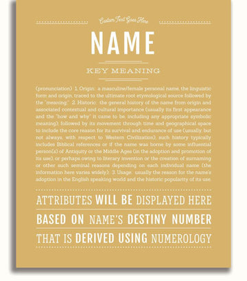 Unique Personalized Gifts | Name Meaning Art and Prints | Name Stories