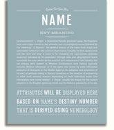 Unique Personalized Gifts | Name Meaning Art and Prints | Name Stories
