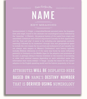 Unique Personalized Gifts | Name Meaning Art and Prints | Name Stories