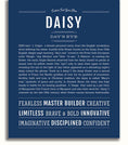 Daisy | Name Art Print – Name Stories