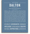 Dalton | Name Art Print – Name Stories