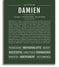 Damien | Name Art Print – Name Stories