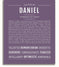Daniel Personalized Name Meaning Art Prints – Name Stories